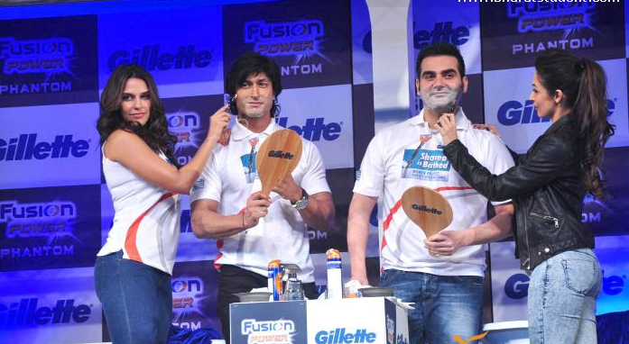 "Clean Shaven" Campaign for actors by Bollywood