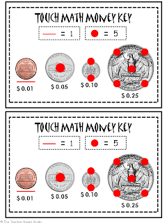 FREE Touch Money Chart You Can Use with Your Students Today! [Freebie ...