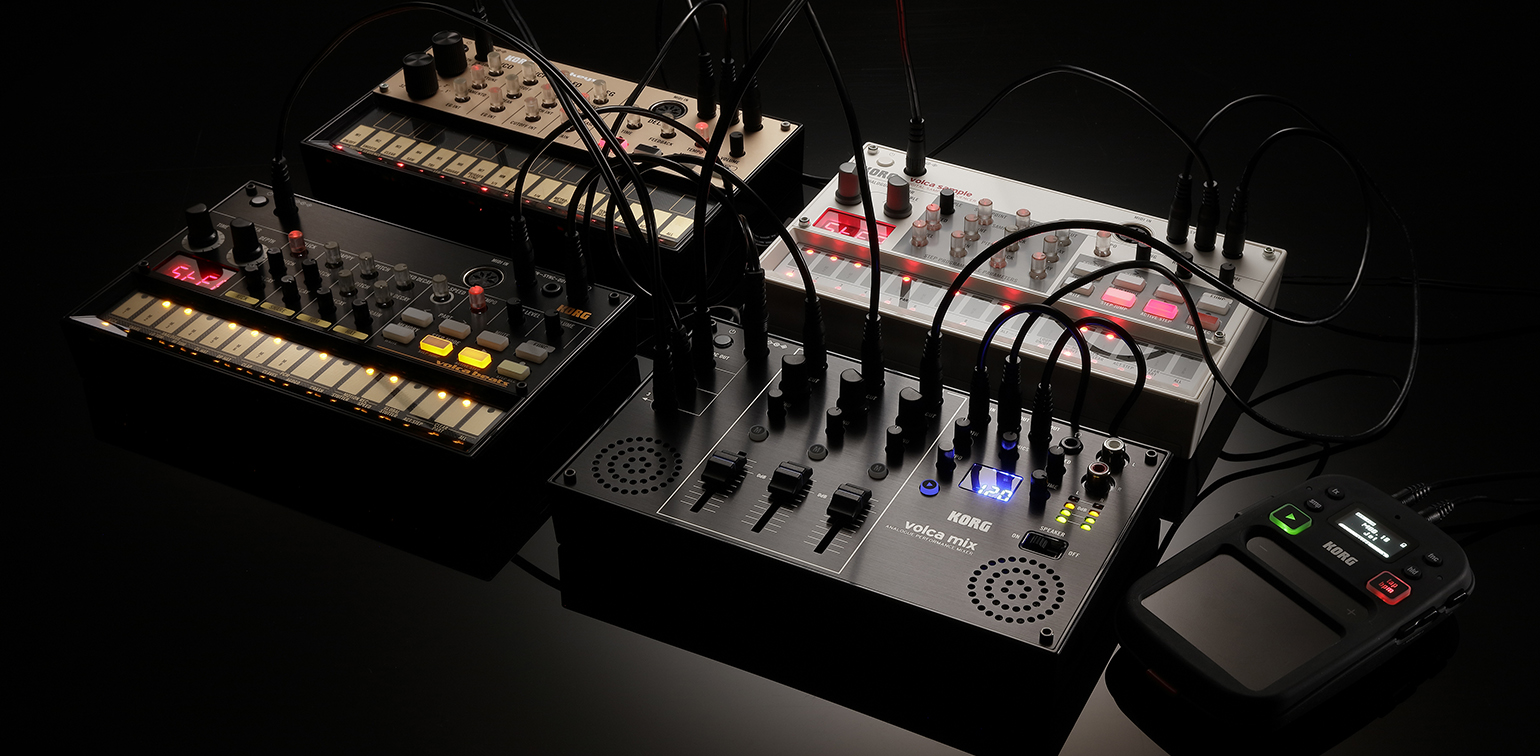 MATRIXSYNTH: KORG Officially Introduces the volca mix - ANALOGUE ...