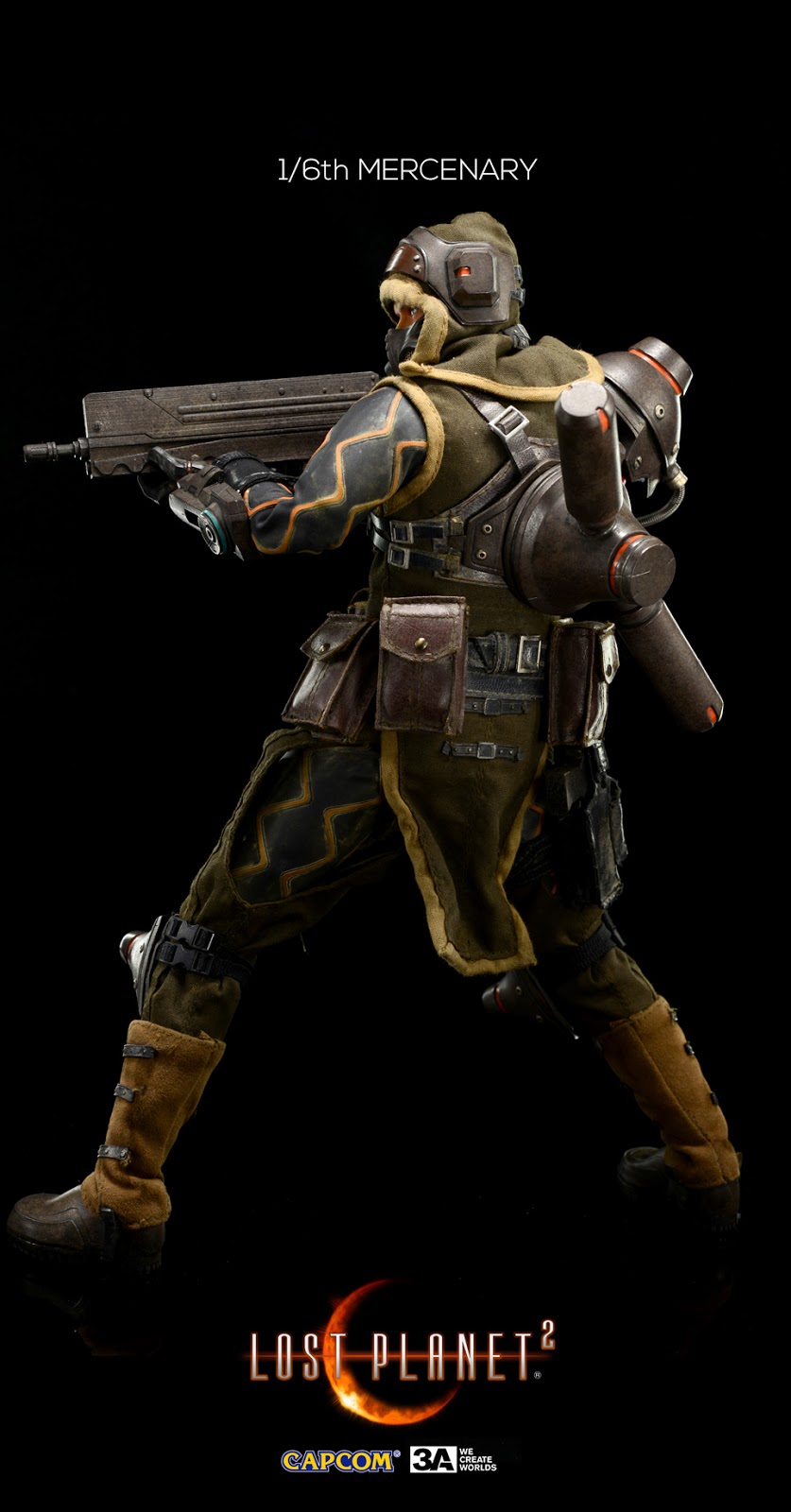 toyhaven: Preview ThreeA / 3A Lost Planet 2 1/6 scale Mercenary 12-inch ...