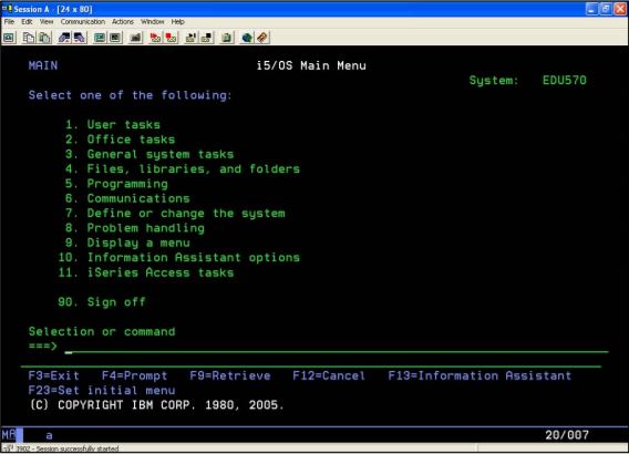 DB จ๊าบ (DataBase น่าสนใจ): Intro to AS/400