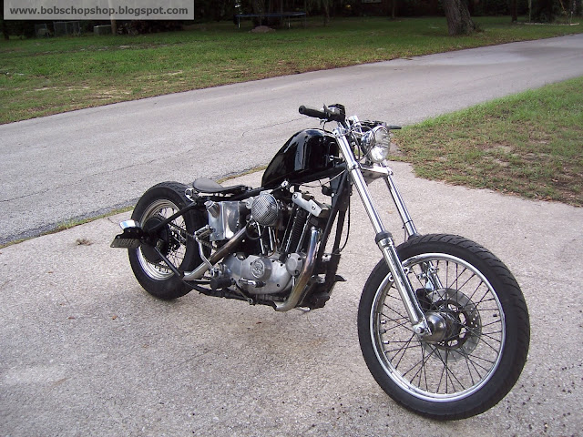 BOBS CHOP SHOP: 1973 HARLEY IRONHEAD SPORTSTER CHOPPER / BOBBER PROJECT