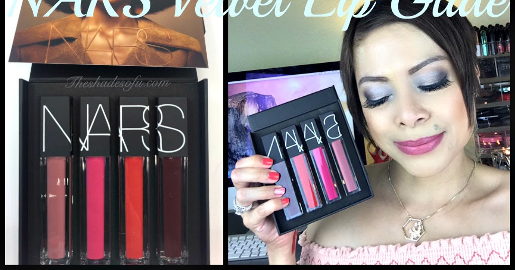 NARS Velvet Lip Glide Swatches, Video Review - The Shades Of U