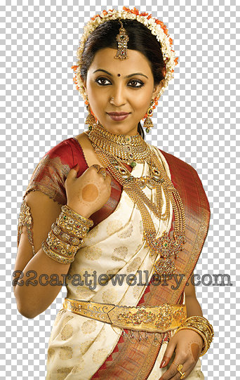 Andhra Bride in Traditional Complete Bridal Set - Jewellery Designs