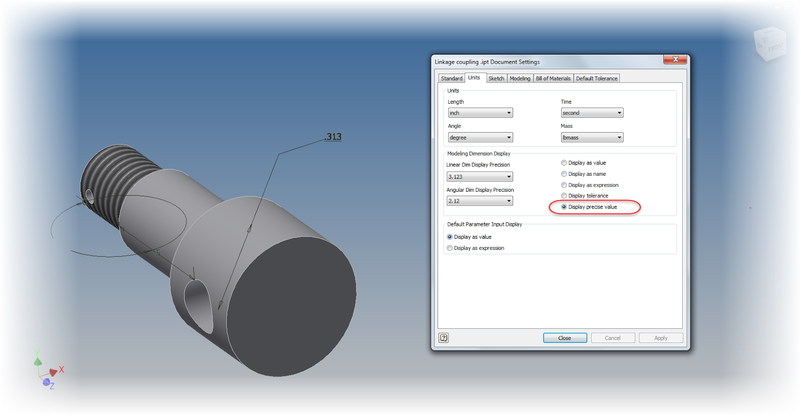 For example. Using "Show Precise Value" will show exactly what the ...