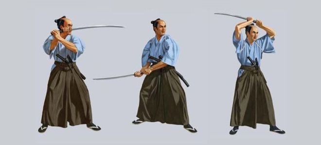 Las Cinco Guardias (Kamae) - Musubi-Do