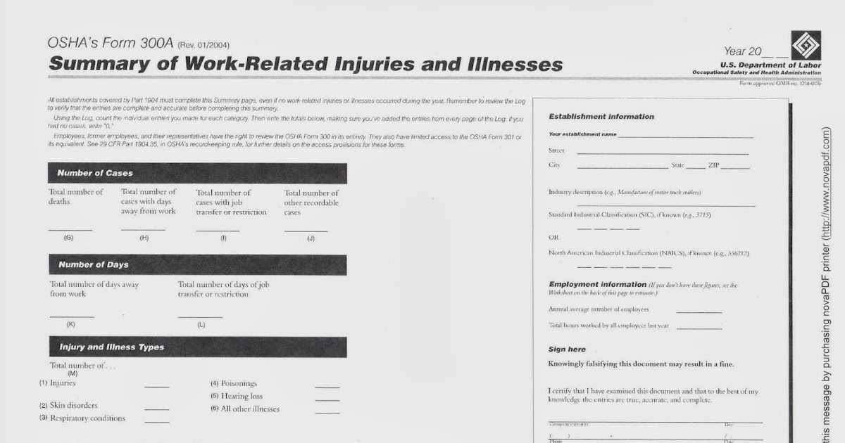 Future Environment Designs: Remember to POST Your OSHA 300A Form and ...