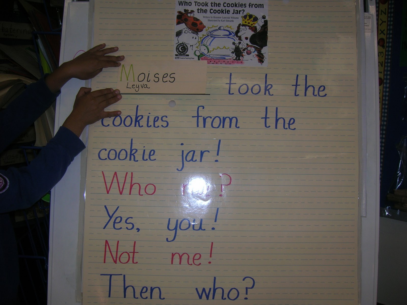Carter Growing Readers: Who Took The Cookies From the Cookie Jar