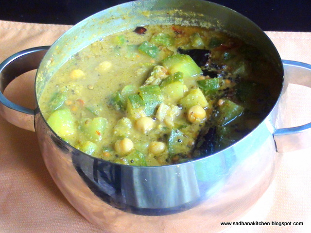 Madappalli - Temple's Kitchen: Cucumber Pulippu Kootu
