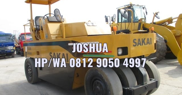 Pneumatic Tire Roller Sakai TS200 | Roller 8ton