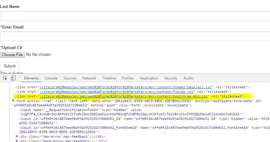 Learning Lessons For Sitecore C Sql Server How To Apply Custom Css To Particular Wffm
