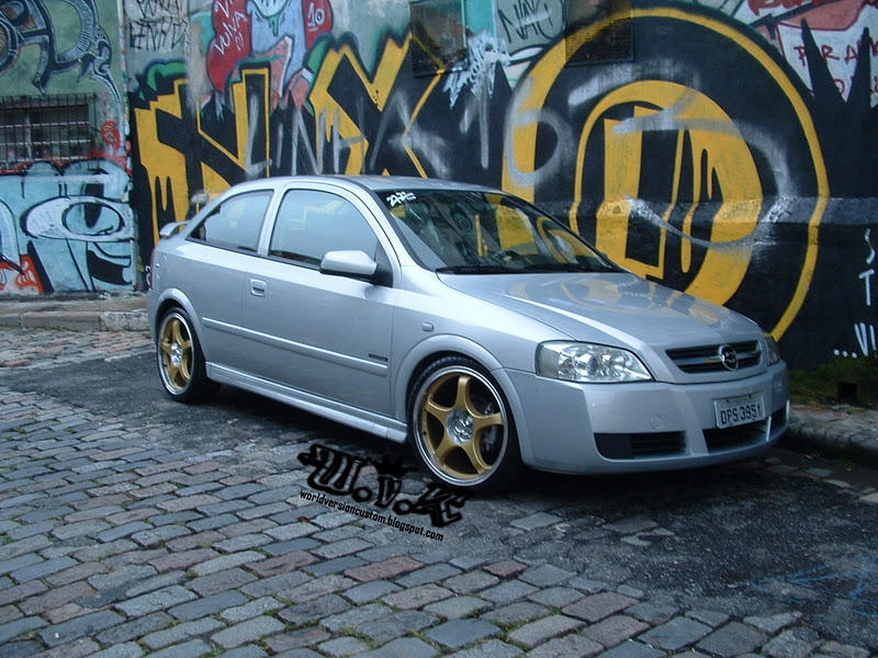 New Car: Astra Rebaixado + Rodas aro 17"