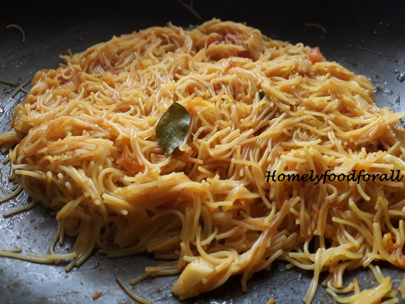 Homely Food For All: Vermicelli Upma / Semiya upma