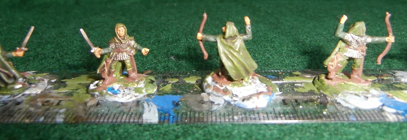 David's Wargame Retreat: WIP LOTR Rangers of the North.