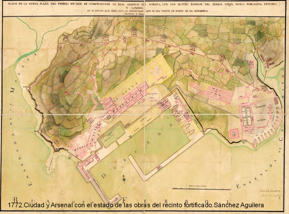 Visiones de Ferrolterra: Ferrol Vello, evolución de la Villa