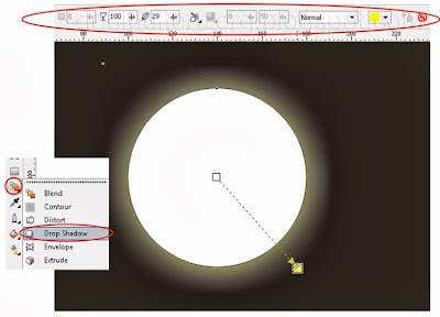 Kreasi Efek Interactive Drop Shadow Pada Teks Dan Objek Di CorelDraw ...