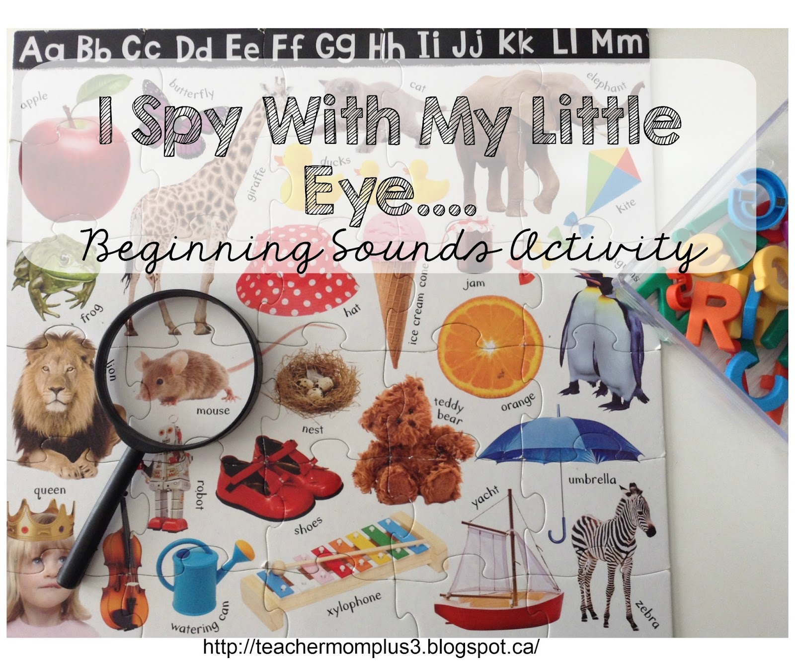 TeacherMomPlus3: I Spy...Beginning Sound Practice