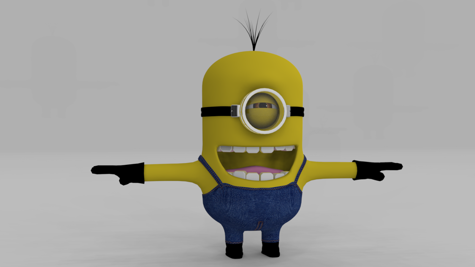 THE ONE MAN STUDIO: 3D model - Despicable Me 2 minion