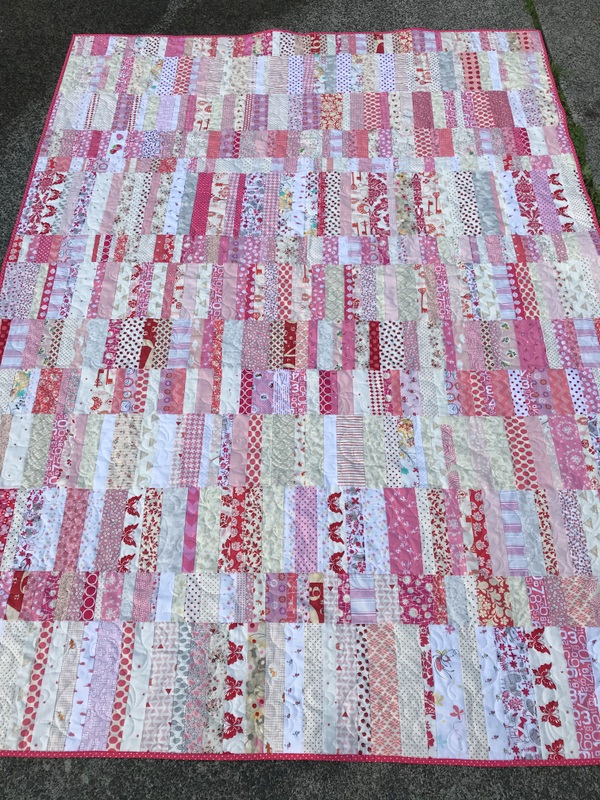 One Wee Bird: Pinkilicious - A Sunday Morning Quilt, But It's Saturday
