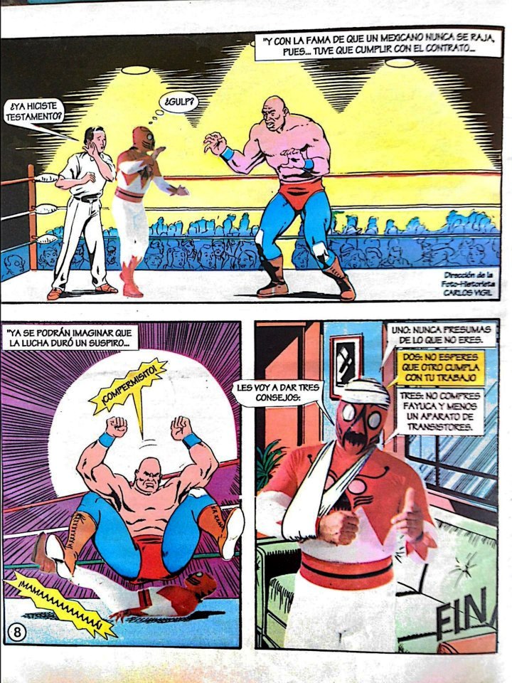 Sensacional de Luchas: - Marabunta - Comic de Lucha Libre