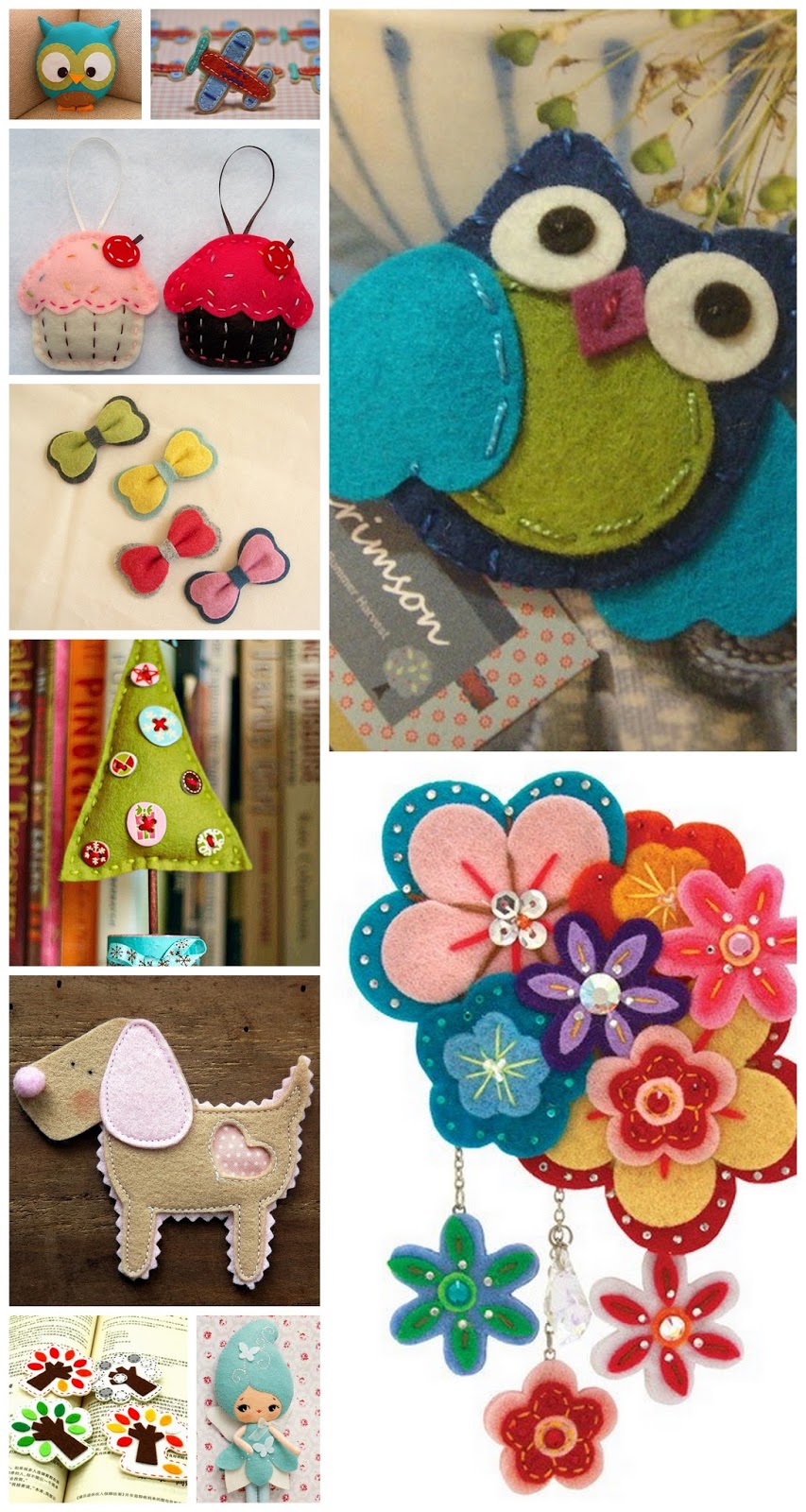 MiiMii - rękodzieło dla mamy i córki.: Filcowe inspiracje ,nie tylko na ...