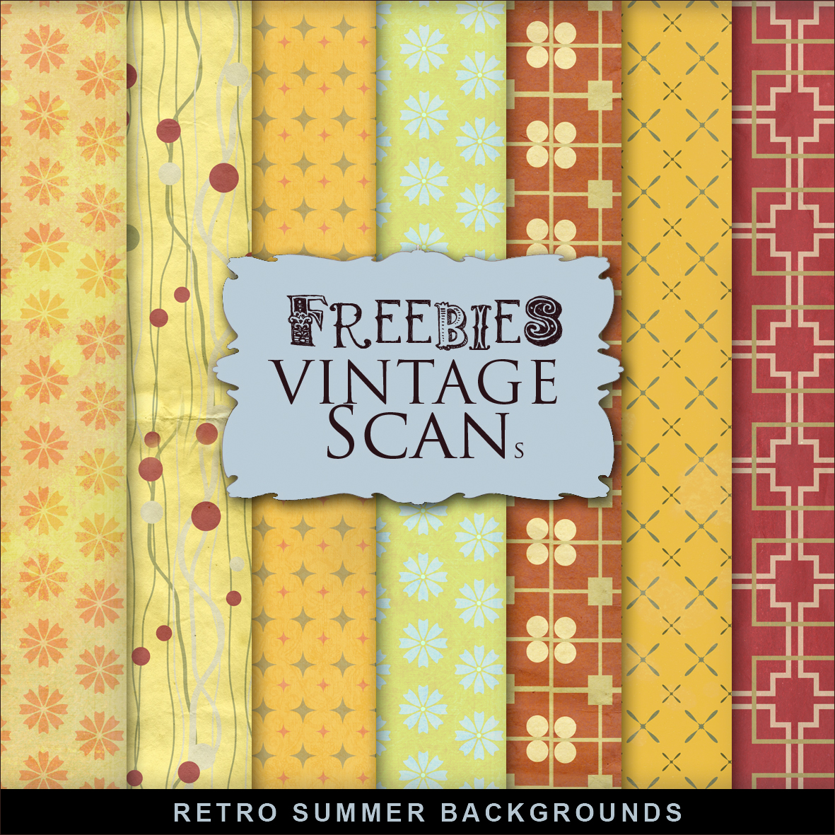 Freebies Retro Backgrounds:Far Far Hill - Free database of digital ...