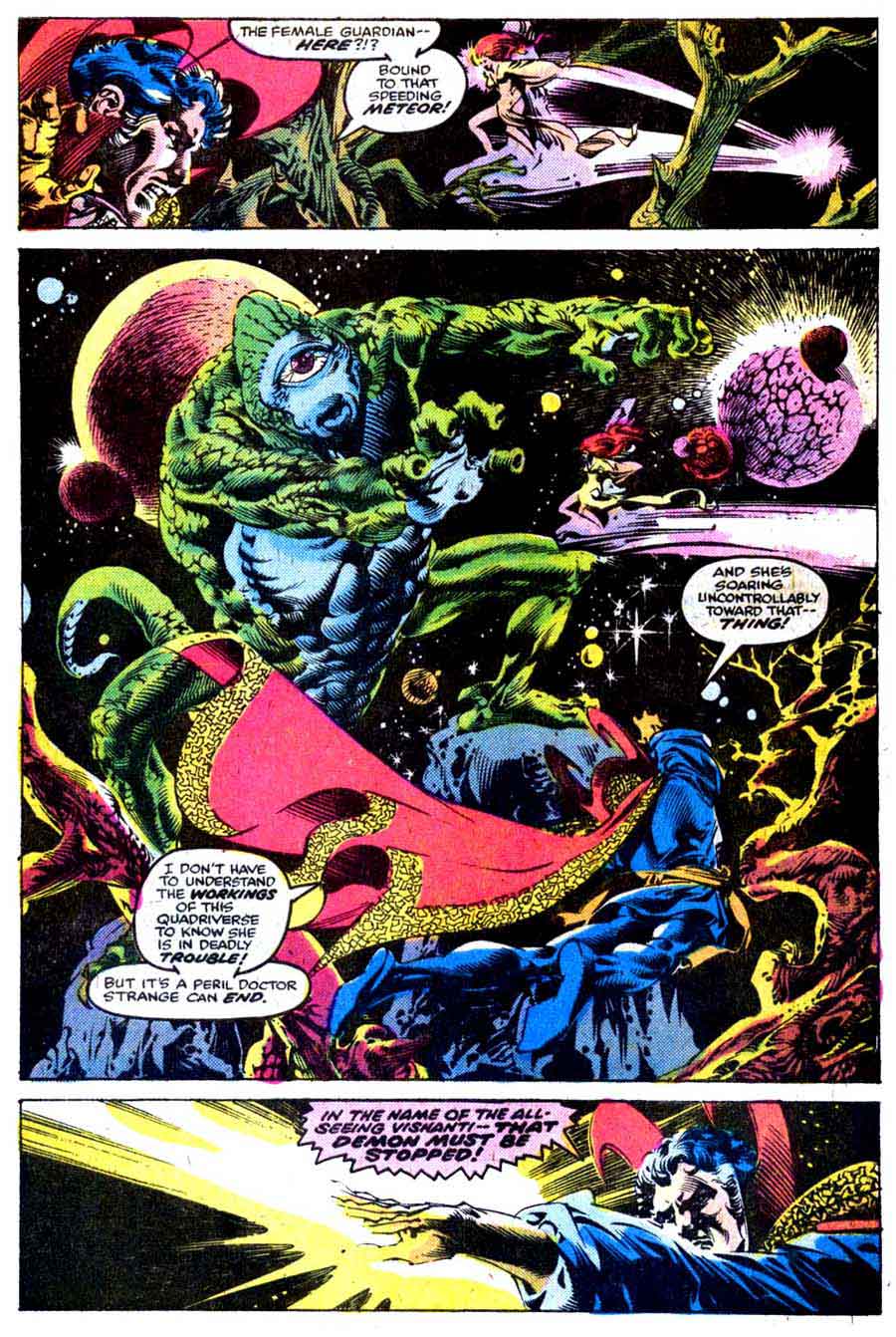 Doctor Strange v2 #23 - Jim Starlin art - Pencil Ink