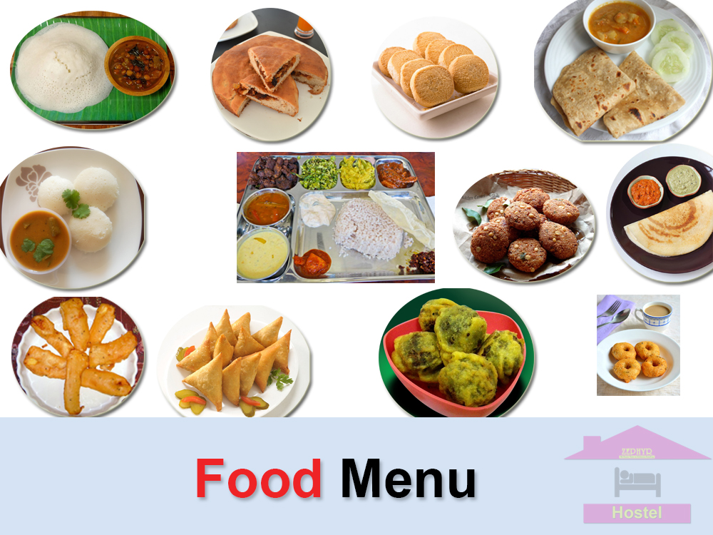 Food Menu ~ Zephyr Hostel