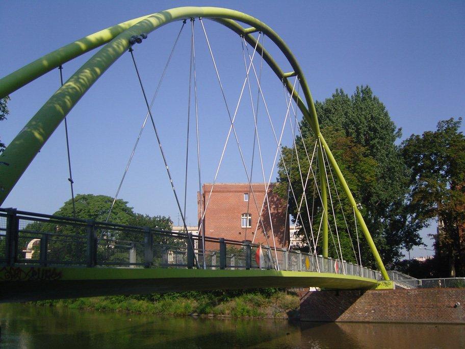 The Happy Pontist: Wrocław's Bridges: 12. Malt Footbridge