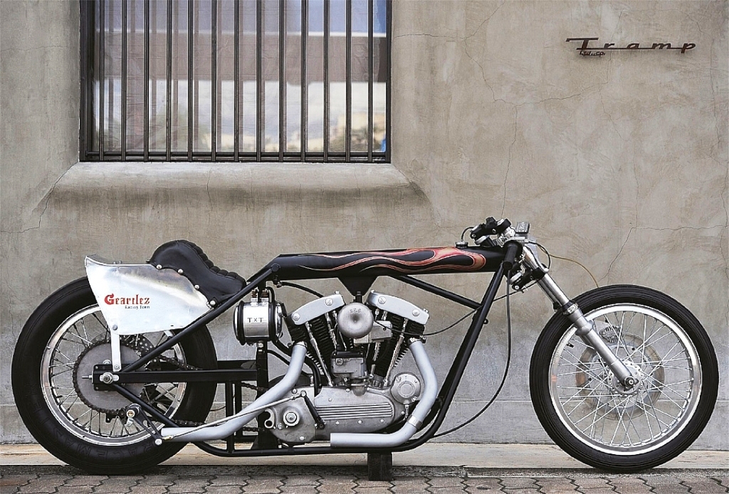 Geartless by Trump Cycles - Inazuma café racer