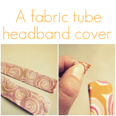 The Haby Goddess: Best ways to cover a plastic headband