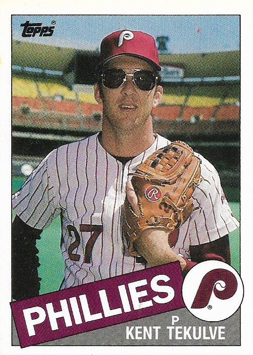 1985 Topps: #117T - Kent Tekulve