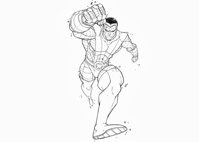 Colossus coloring pages | Free Coloring Pages and Coloring Books for Kids