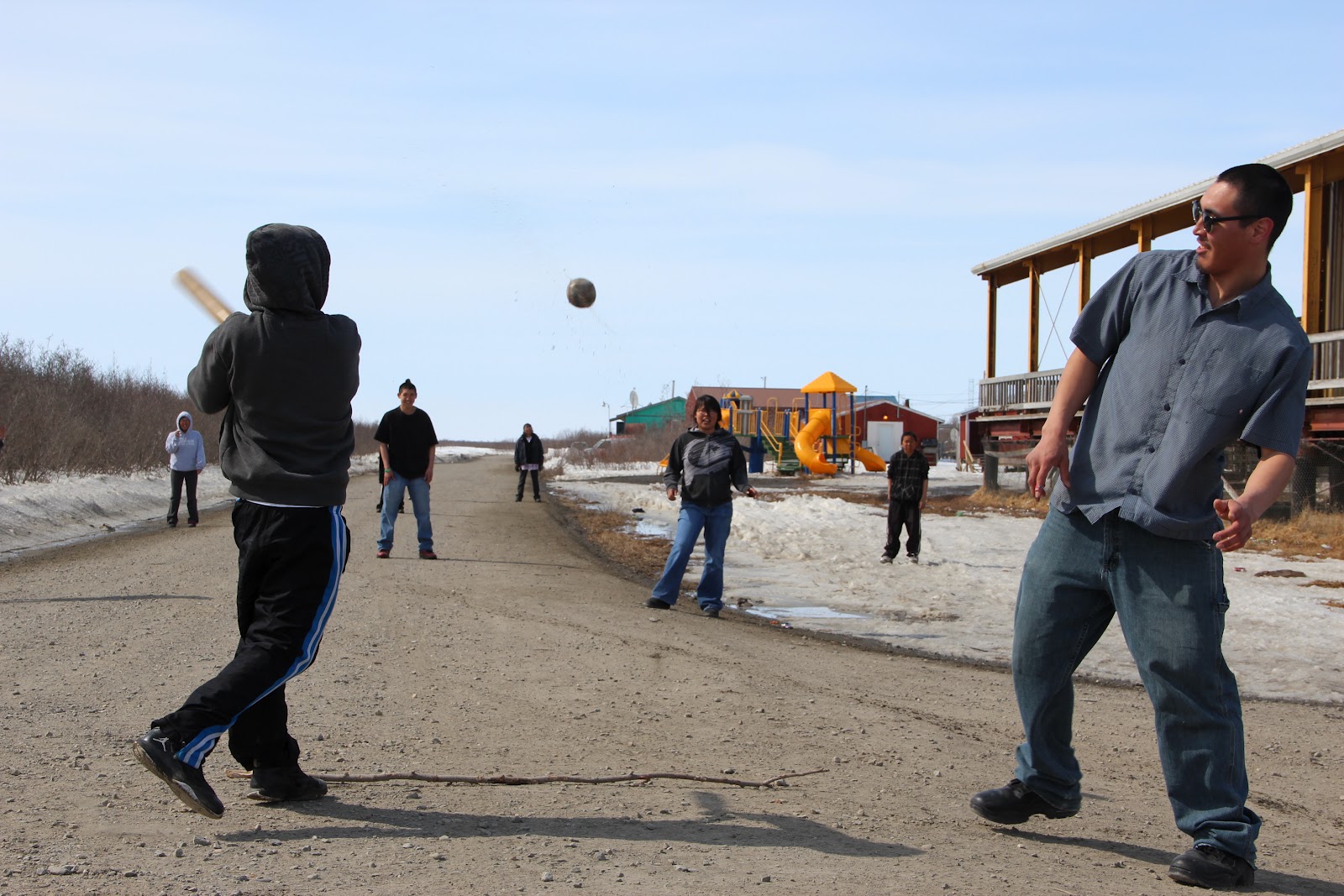 Jana's Journey to Alakanuk: Lapp Game- Eskimo Baseball