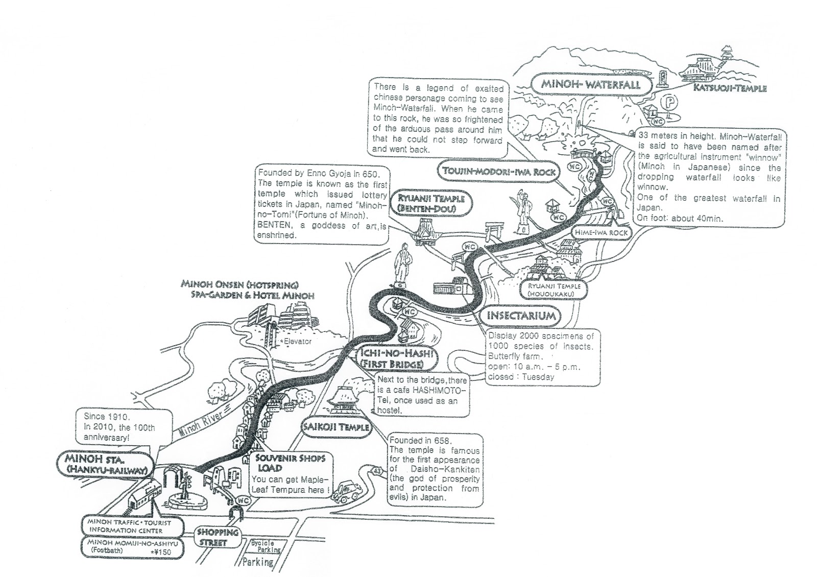 Minoh Waterfall - Osaka, Japan