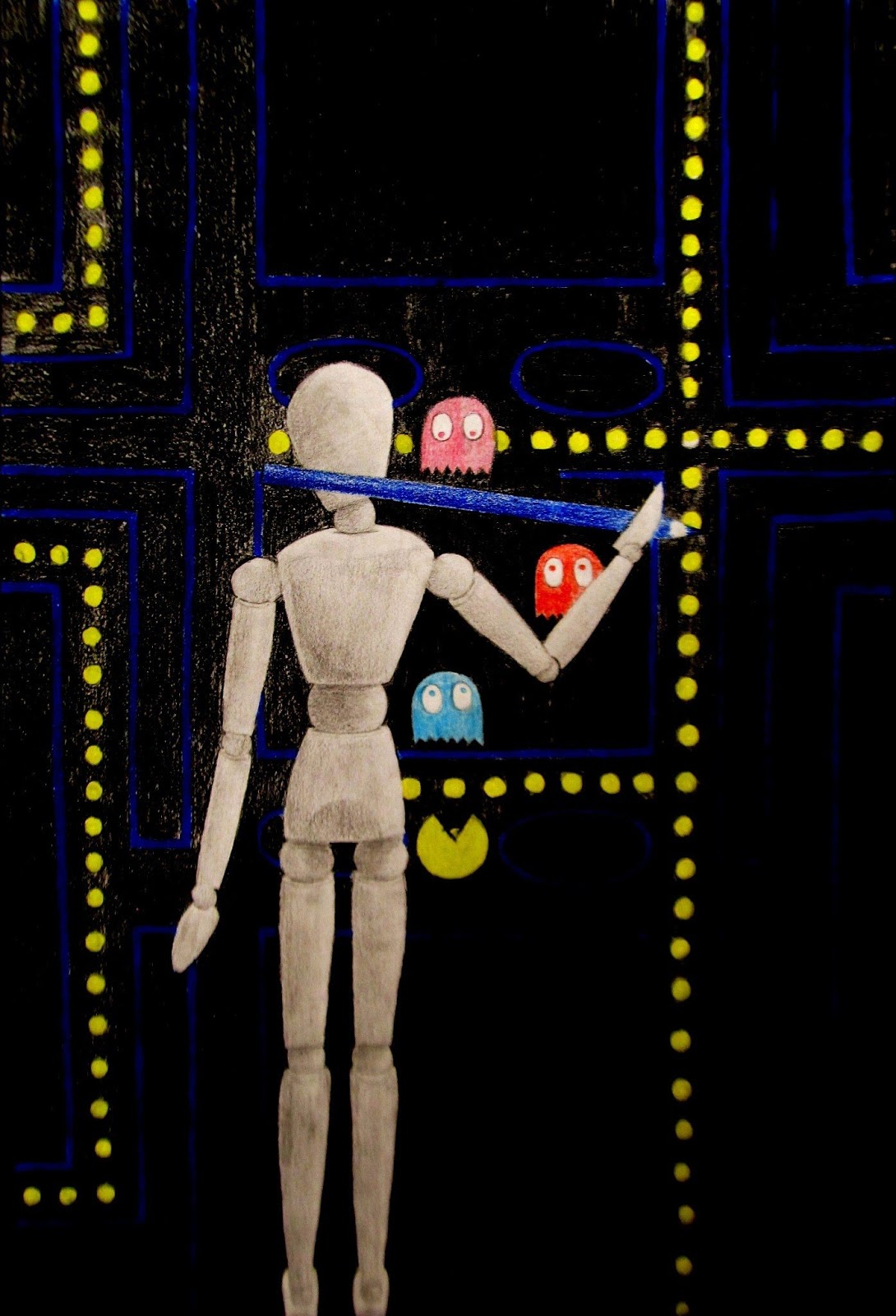 Art Teacher Creature: Emphasis drawings 2012