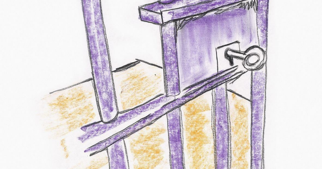 A-ARTs: Drawing of Mandela's Robben Island memory for sale at Bonhams