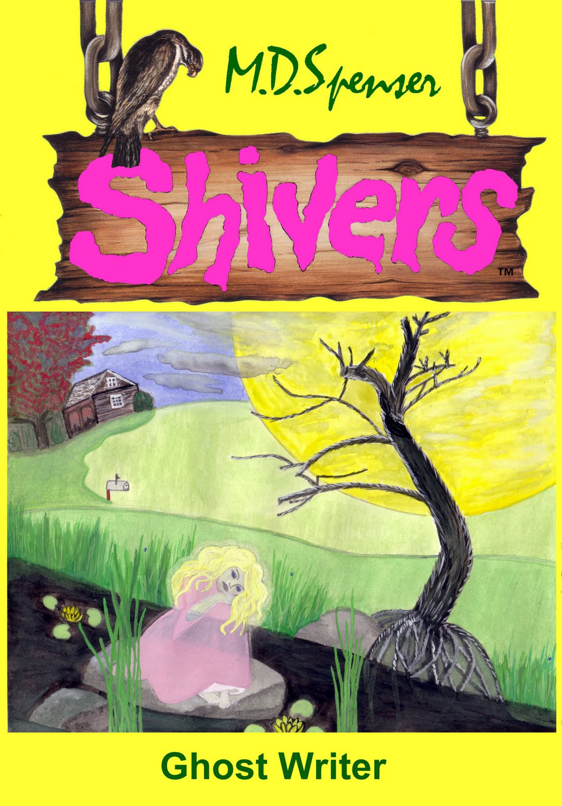 M.D. Spenser: SHIVERS book 3, 'Ghost Writer,' out soon!
