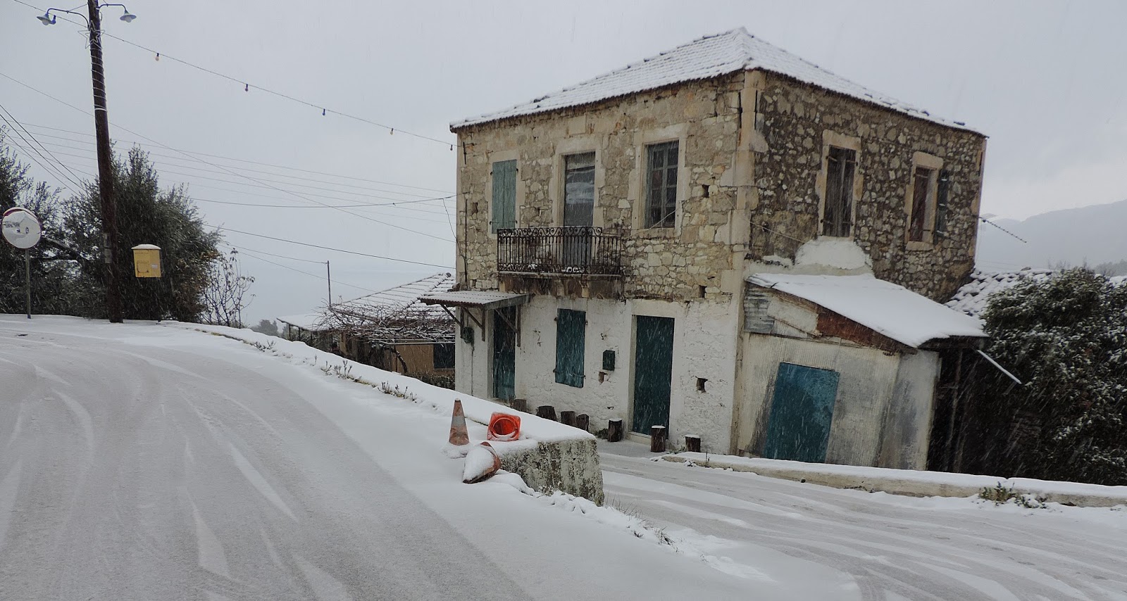 North Ithaca: ΠΡΟΒΛΗΜΑΤΑ ΑΠΟ ΤΗΝ ΕΝΤΟΝΗ ΧΙΟΝΟΠΤΩΣΗ ΣΤΗ ΙΘΑΚΗ