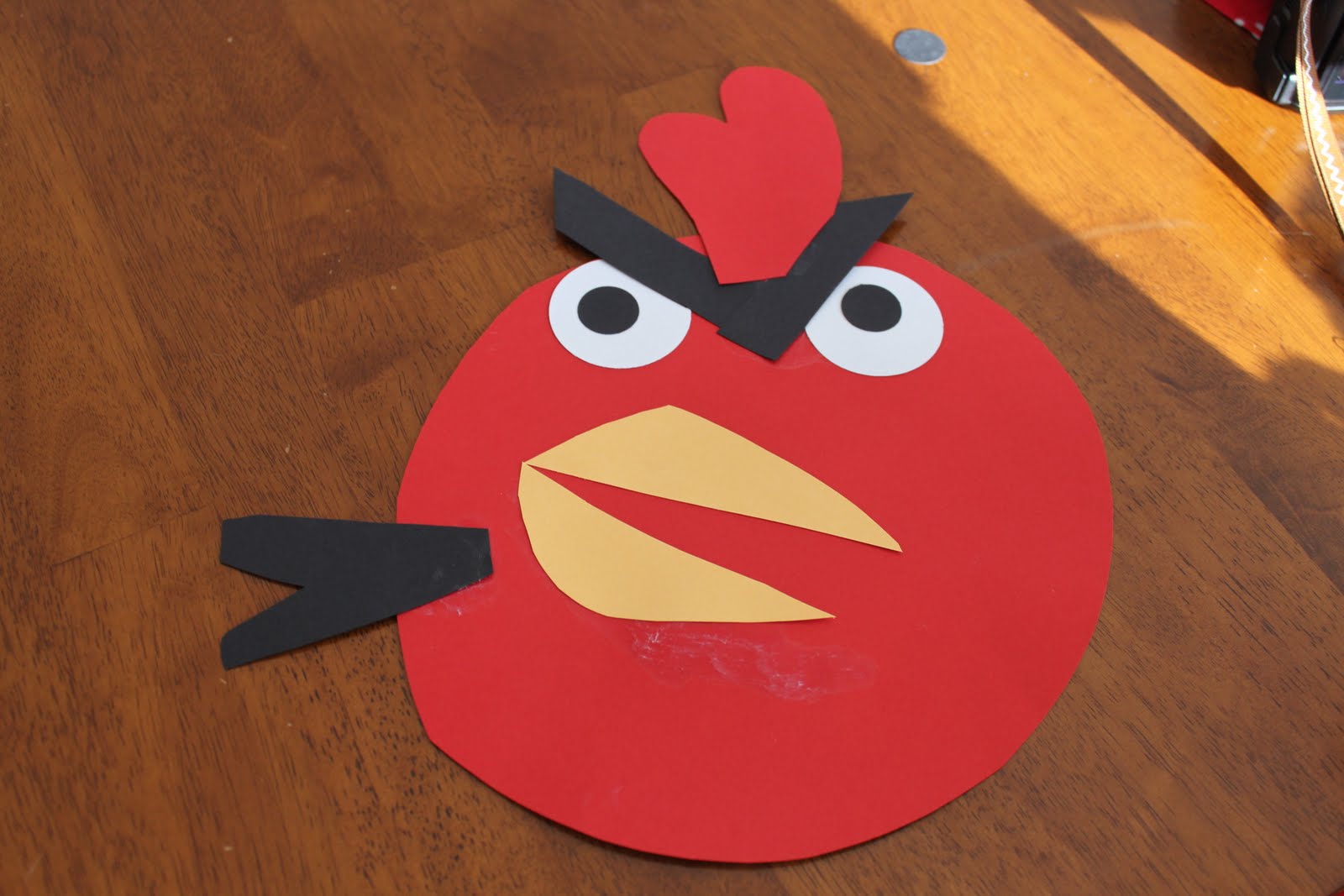 Tot Thursday: Paper Angry Bird - Keeping it Simple
