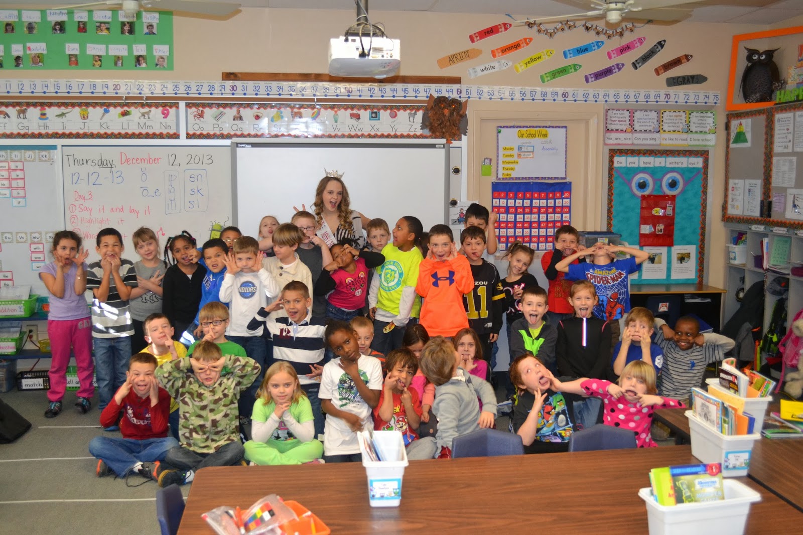 Rachel Spurling: Rock Bridge Elementary Visit