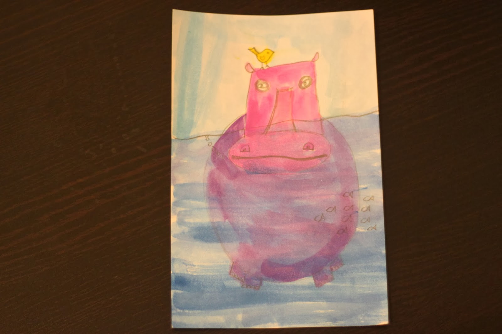 Green Owl Art: Collage Art with Kids