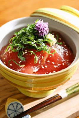 Perfectly imperfect : Tuna Zuke Don (Marinated Tuna Donburi)