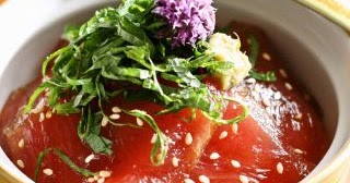 Perfectly imperfect : Tuna Zuke Don (Marinated Tuna Donburi)