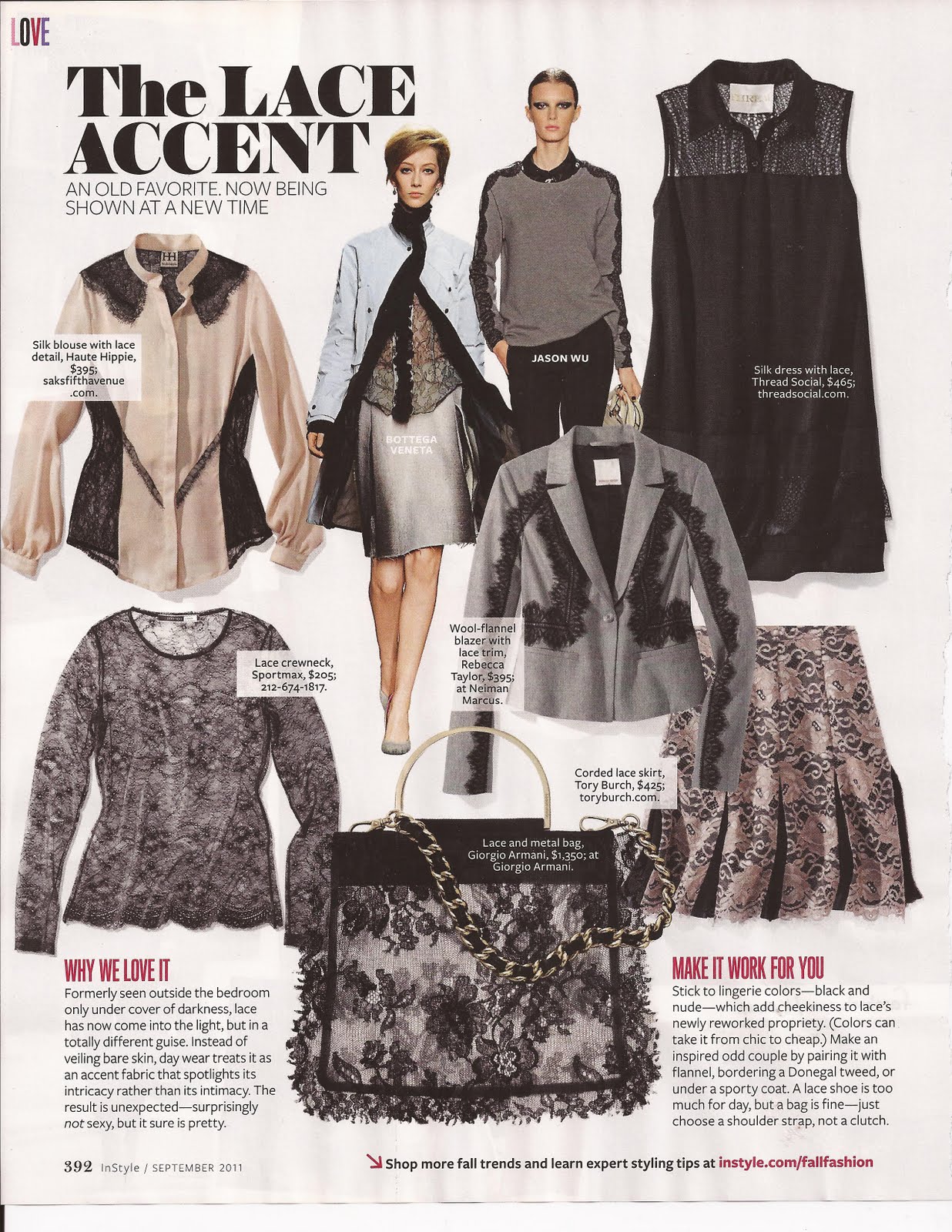 Diary of a Sewing Fanatic: Designer Interpretations - Lace Inspired