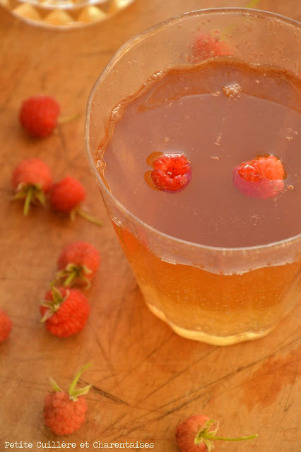 Petite Cuillère et Charentaises: Thé glacé Fruits rouges et Fleur d'Oranger