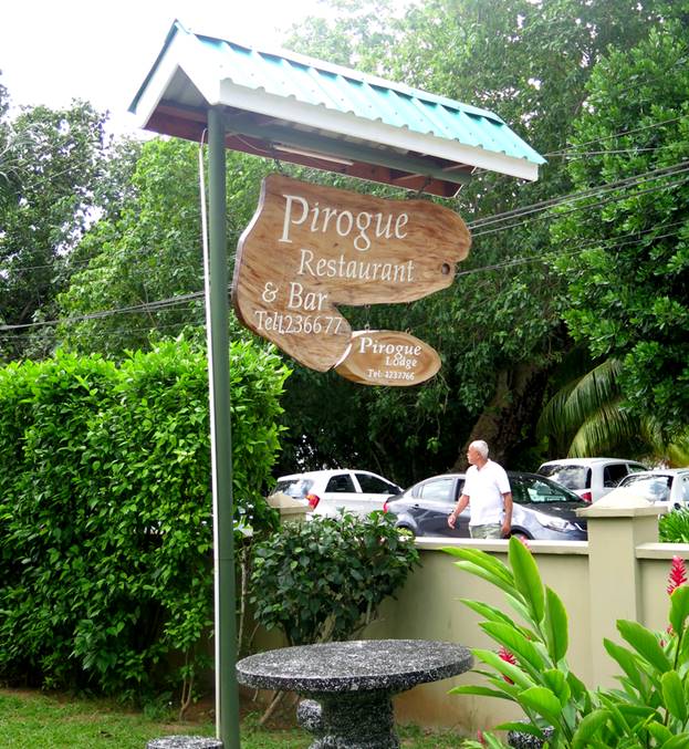 Eye in the Sky: Exquisite Lunch in Paradise - Pirogue Restaurant and ...