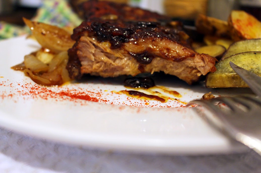 Ribs a la barbacoa horneadas en bolsa / Ponete el Delantal - Blog de cocina