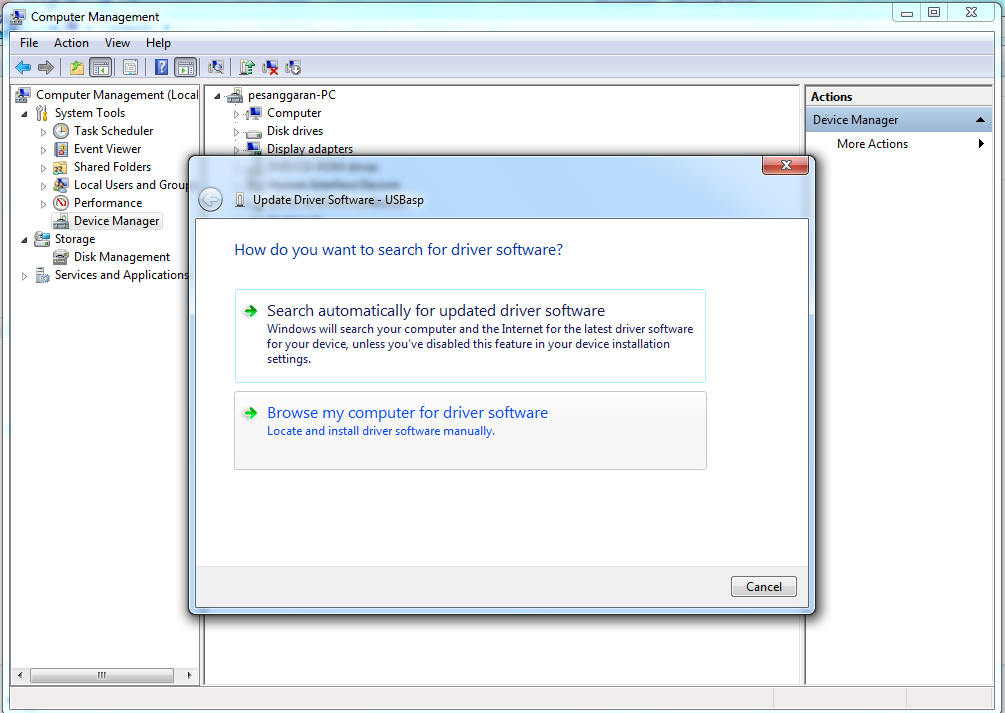 Cara Instal Driver USB downloader - Ajifahreza