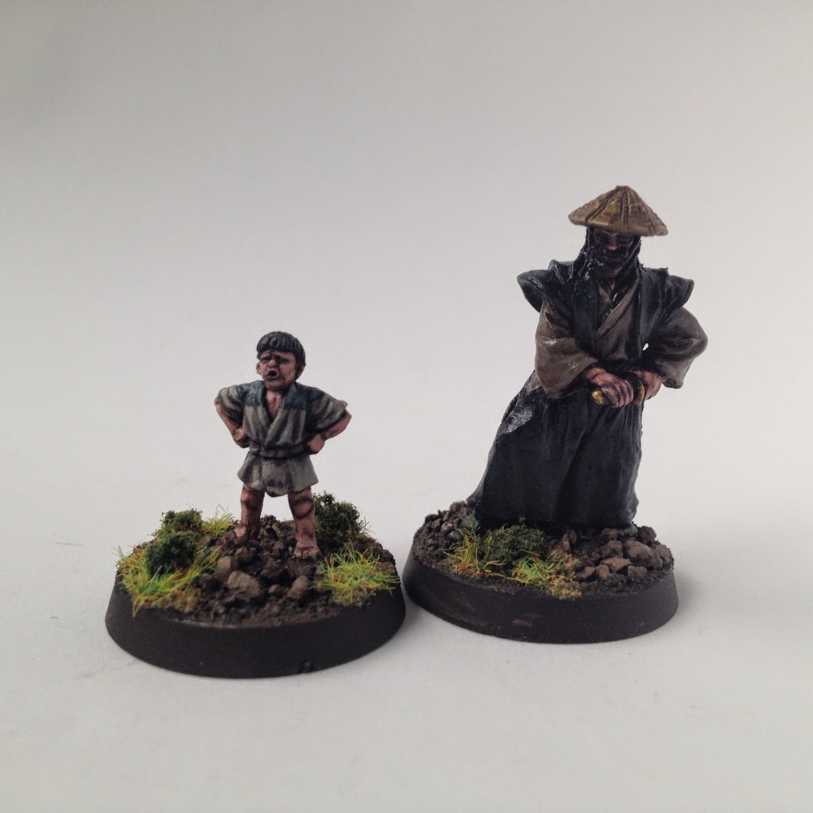 Hornets Nest Miniatures: 28mm Edo Japan: The Ronin, Samurai, and a Kid.